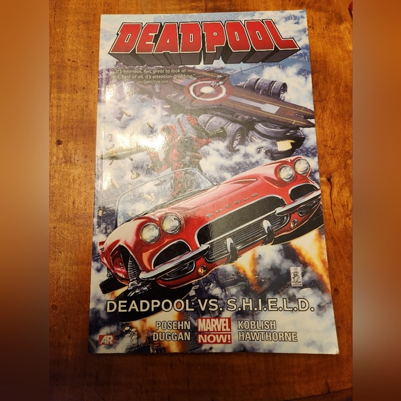 Marvel | Other | Deadpool Vs Shield By Posehn Marvel Tpb Graphic Novel ...